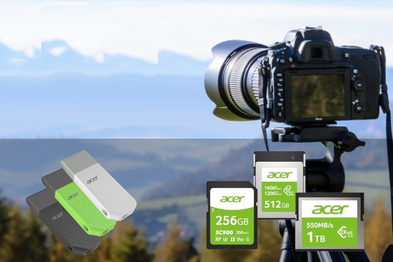 Acer introduce nuevos USB, Compact Flash y SD 4.0 - Canales TI 2025